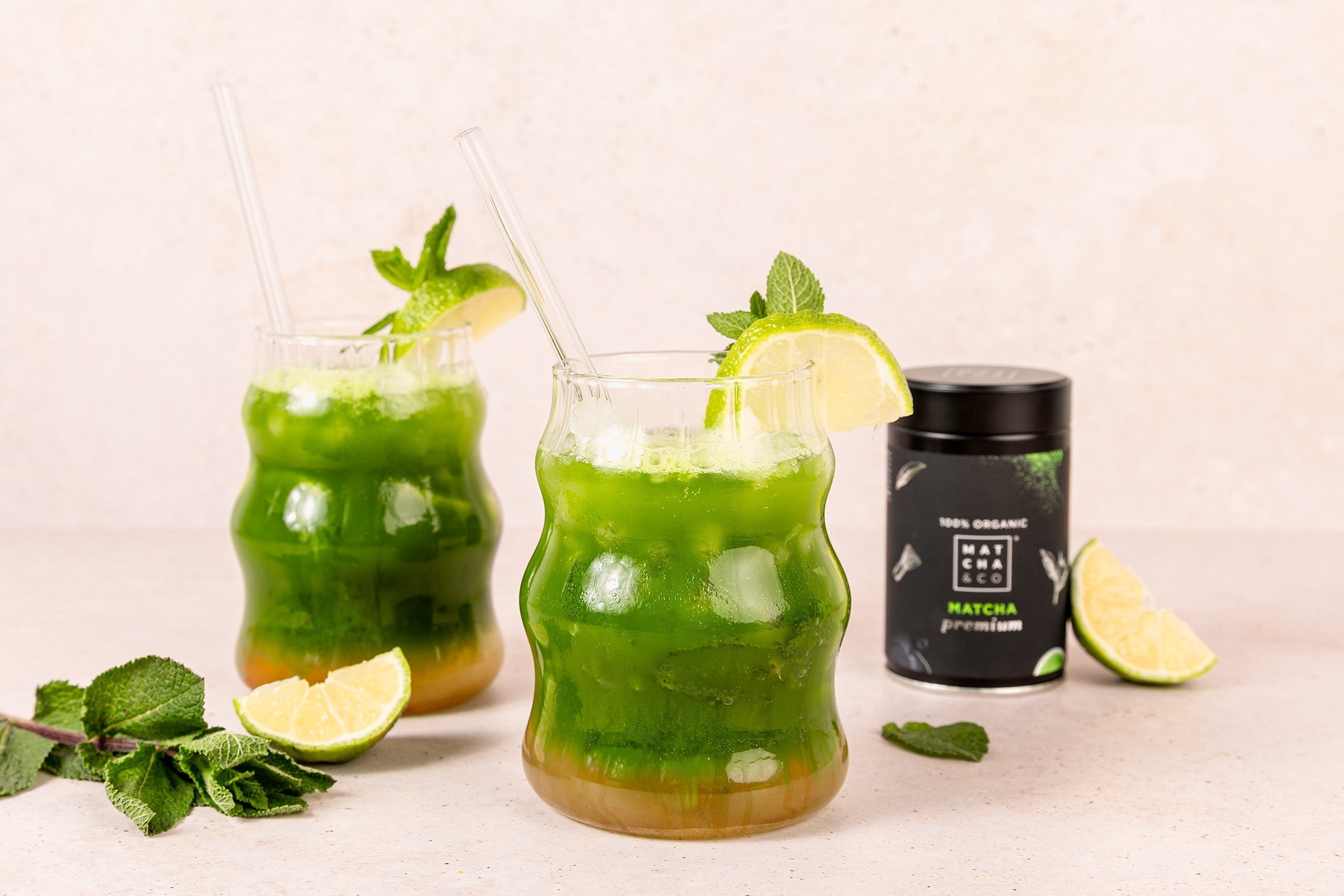 Matcha Mojito Mocktail – Matcha & CO