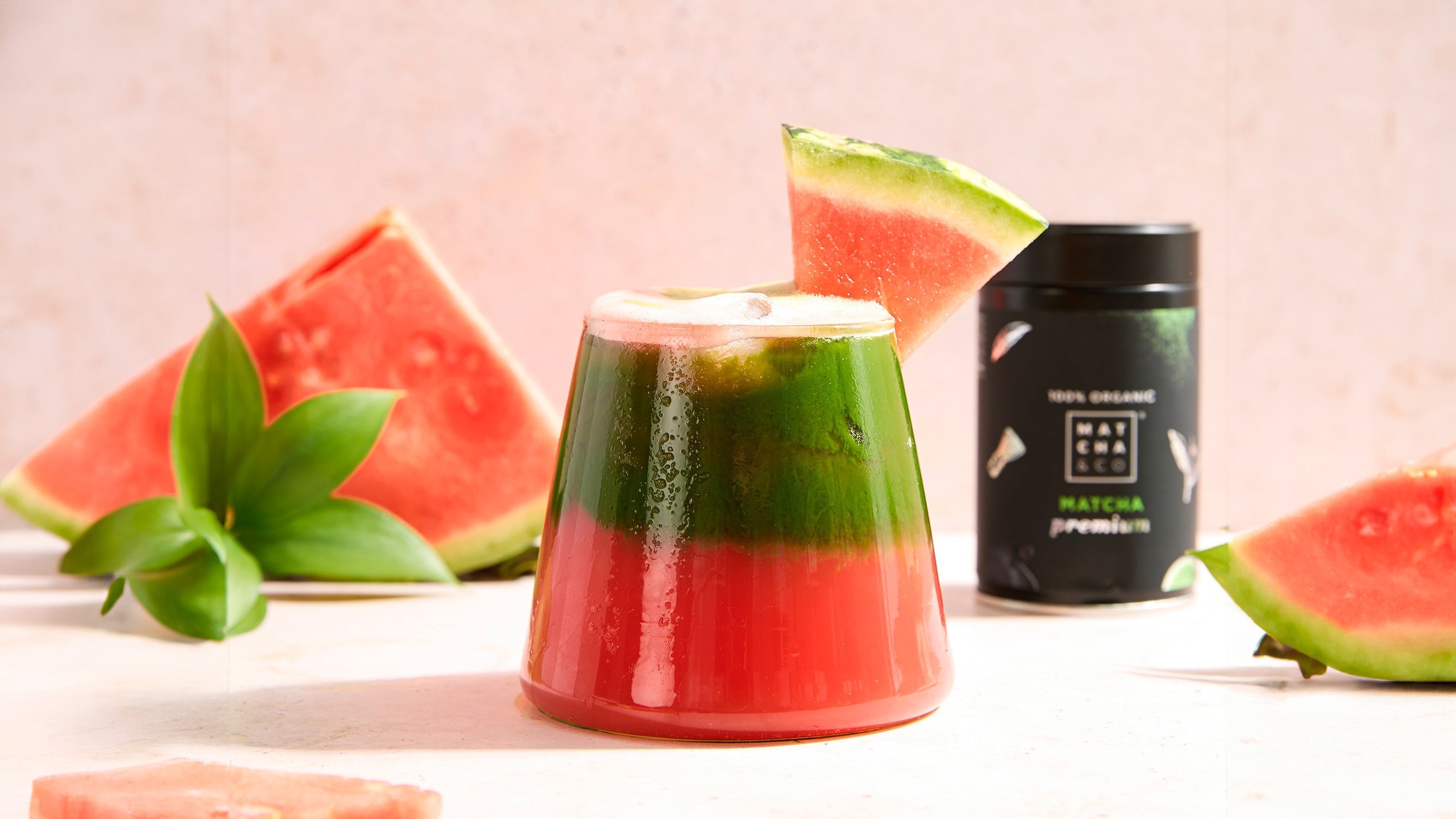 Matcha Tea with Watermelon – Matcha & CO