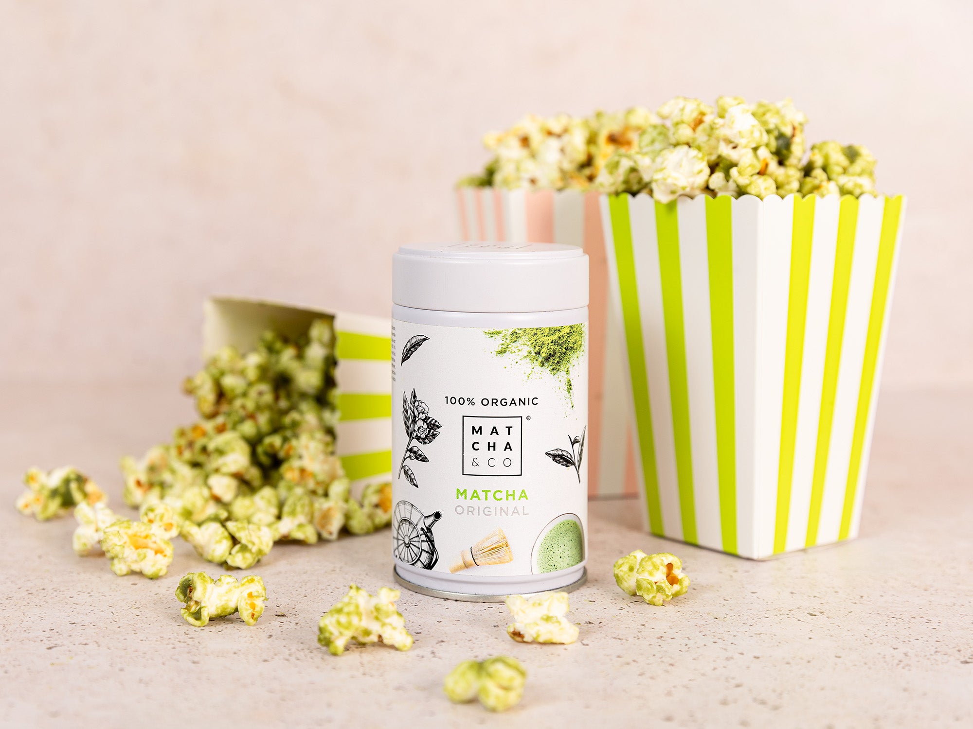 Matcha popcorn – Matcha & CO