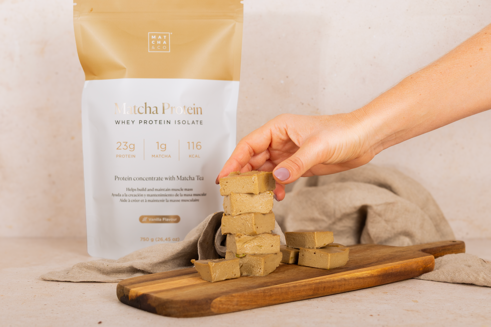 Matcha Protein Bars – Matcha & CO